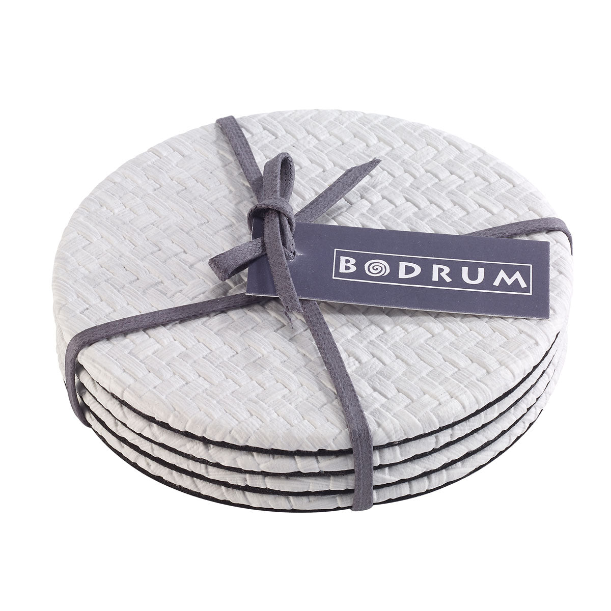 Wicker Round Coasters – Bodrum Linens
