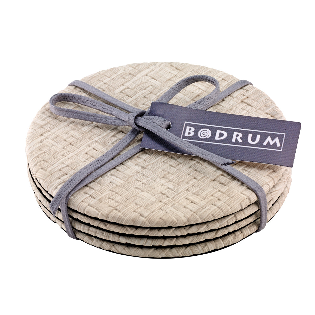 Wicker Round Coasters – Bodrum Linens