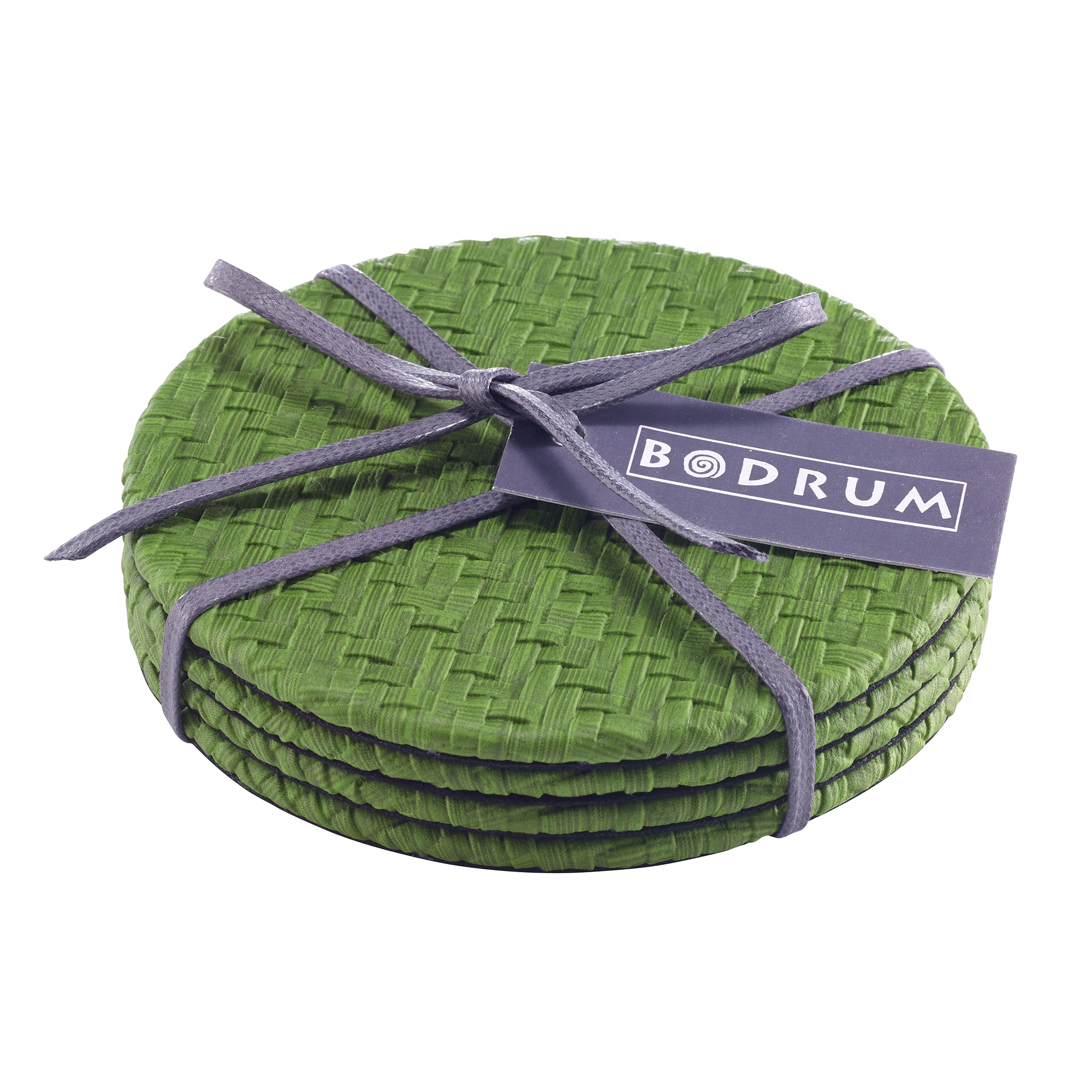 Wicker Round Coasters – Bodrum Linens
