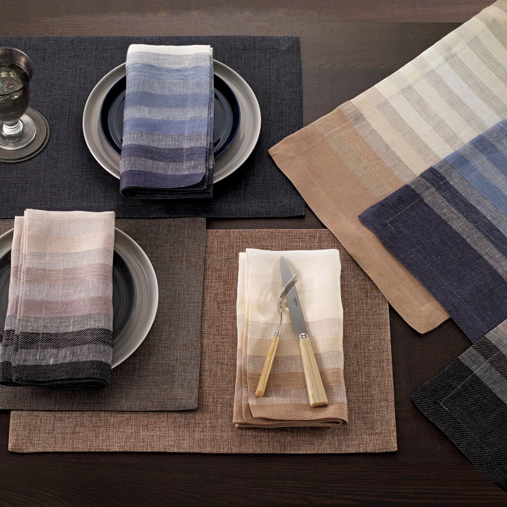 Gradient Stripe Napkins – Bodrum Linens